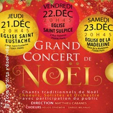 Concert Grand Concert de Noël, Chants Traditionnels - Eglise de la ...